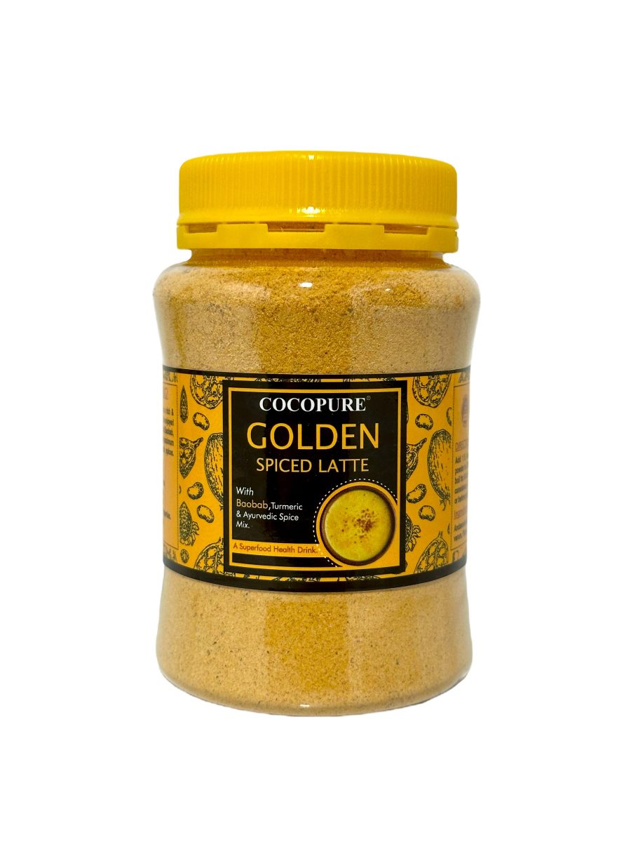 GOLDEN SPICED LATTE- 150G - Cocopure